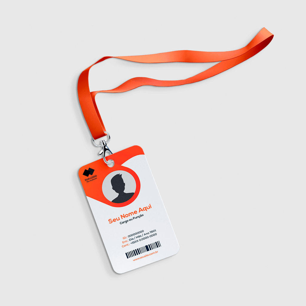 Crachá PVC Cristal - Grafprint Digital