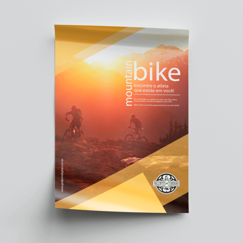 Cartaz 30x43cm, Impressão 4x0, Couche 115g - Grafprint