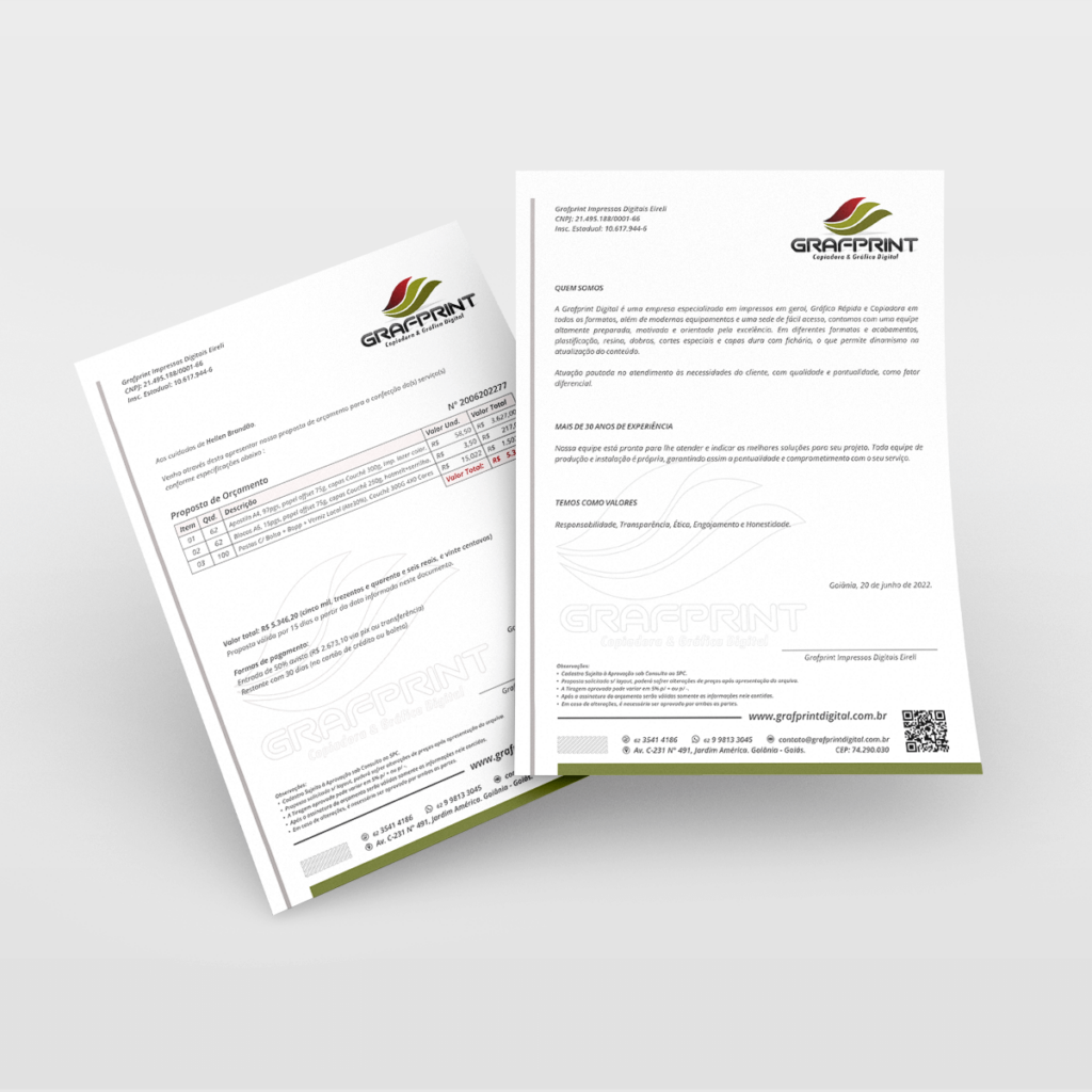 Cartaz 30x43cm, Impressão 4x0, Couche 115g - Grafprint