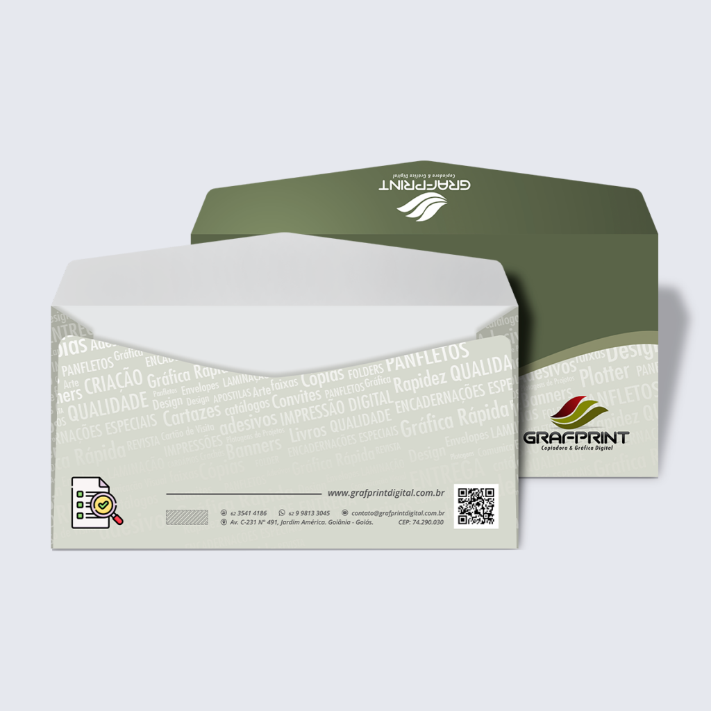 Ventarola Personalizada 20x27cm em Couche 300g - Grafprint