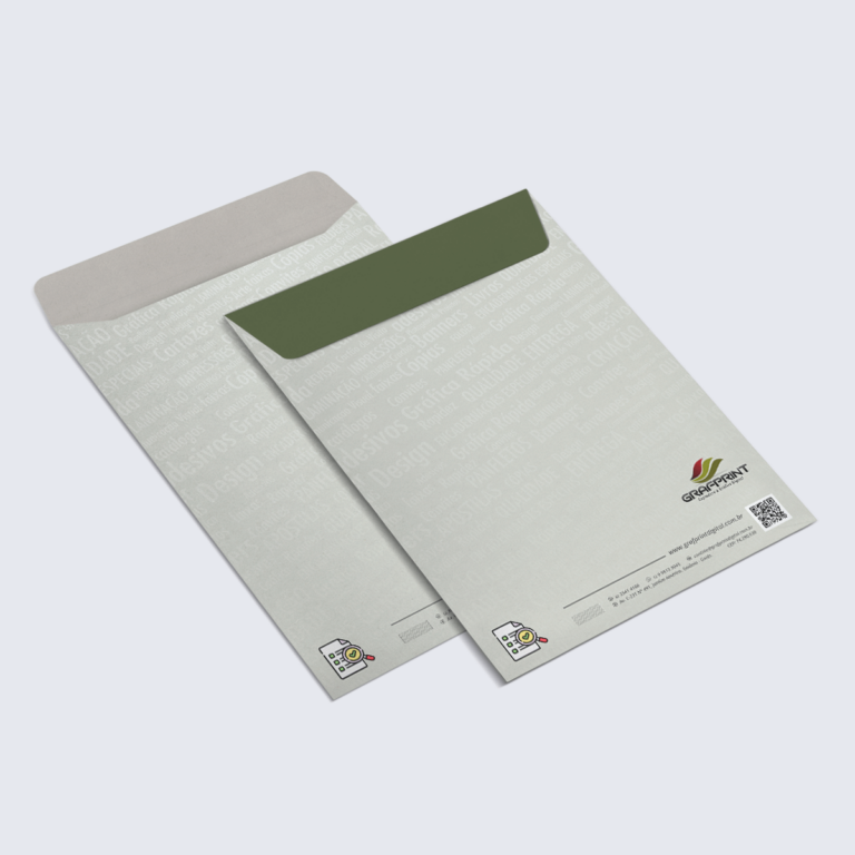 Envelope Bag - Envelopes Personalizados 250unds - Grafprint