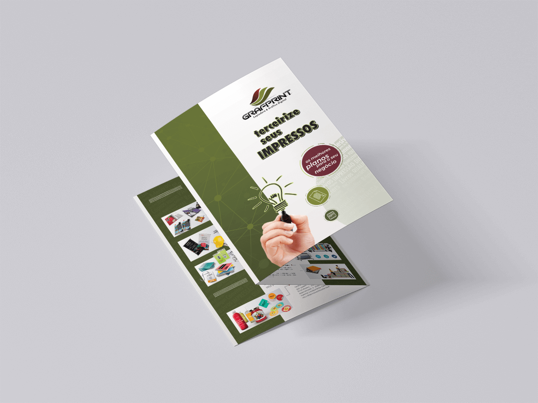 Qual a diferença entre folder, flyer e panfleto? - Grafprint